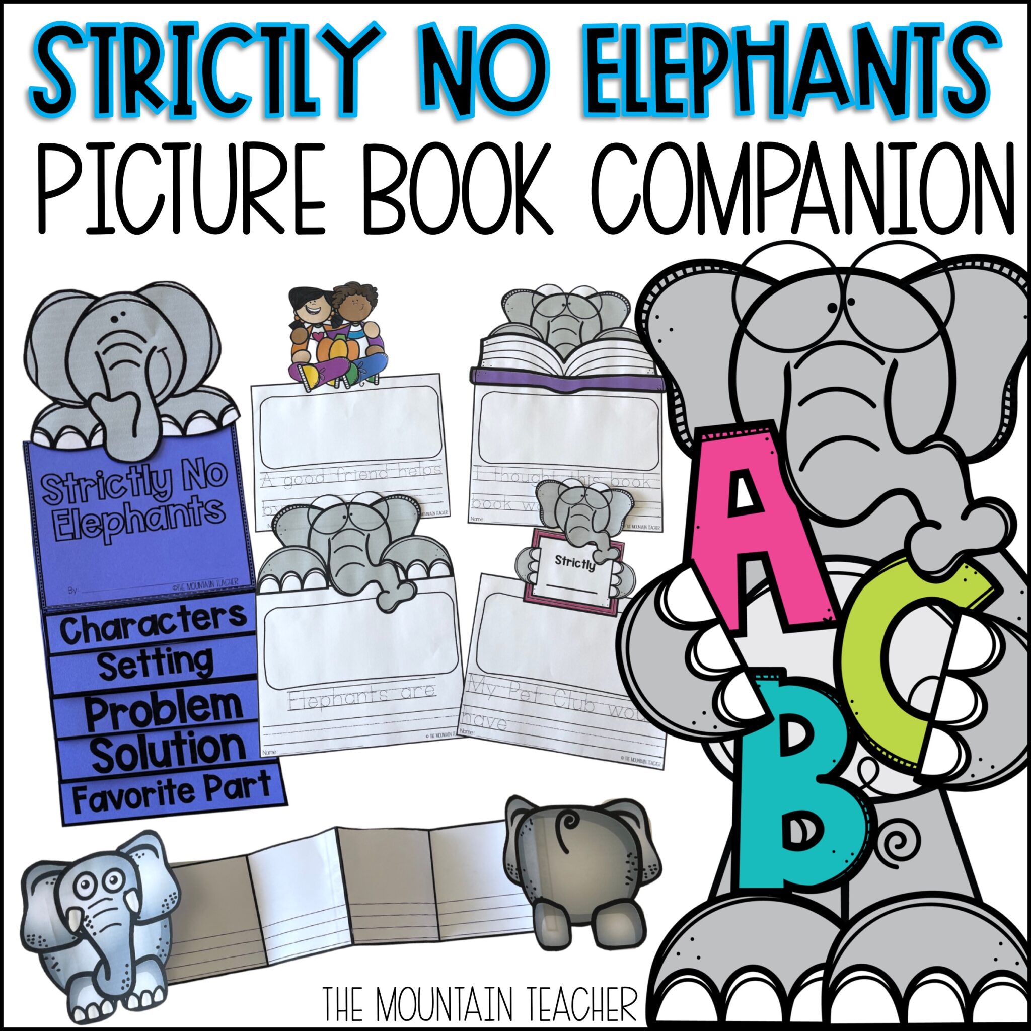 Strictly No Elephants Book Companion | Reading & Writing Activities ...
