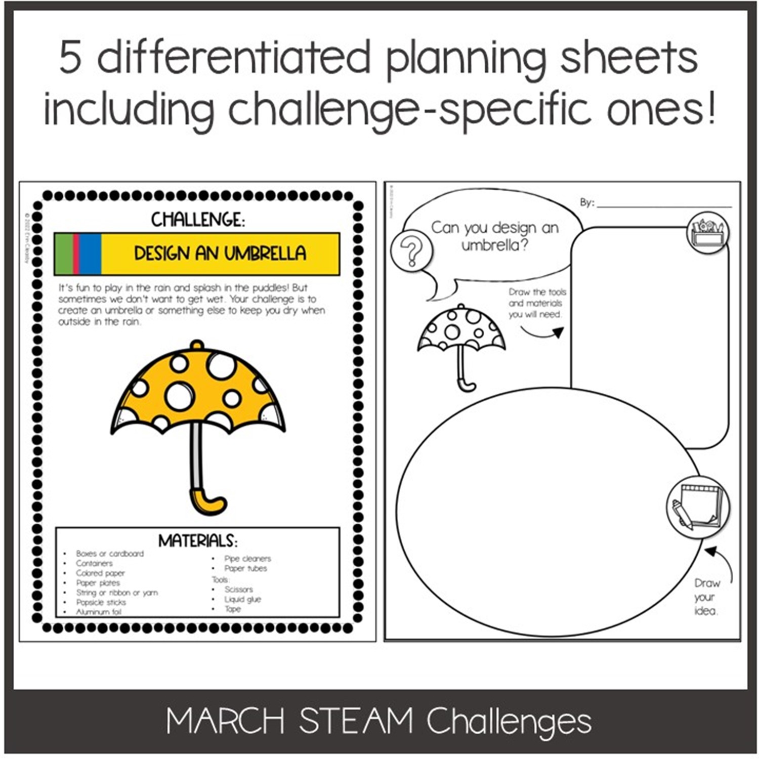 St. Patrick’s Day Kindergarten STEM Activities, Challenge Task Cards ...