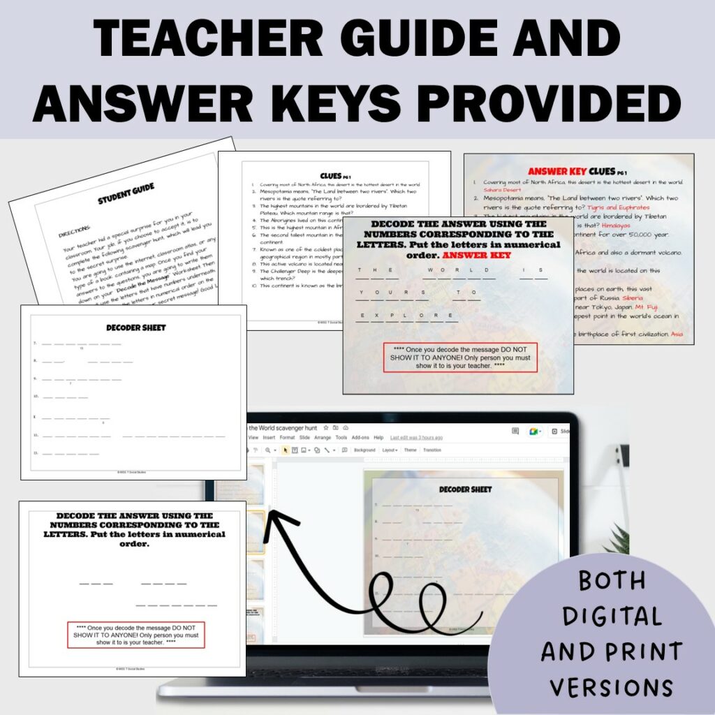 Back to School Activities - Middle School Social Studies - Made By Teachers