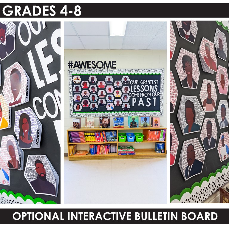 Black History Month | Activity Booklet | Interactive Bulletin Board ...