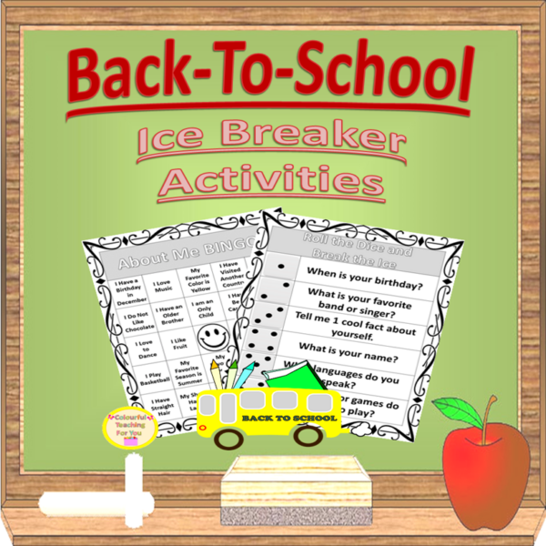 Back to School Classroom Community Building Ice Breaker NO PREP ...