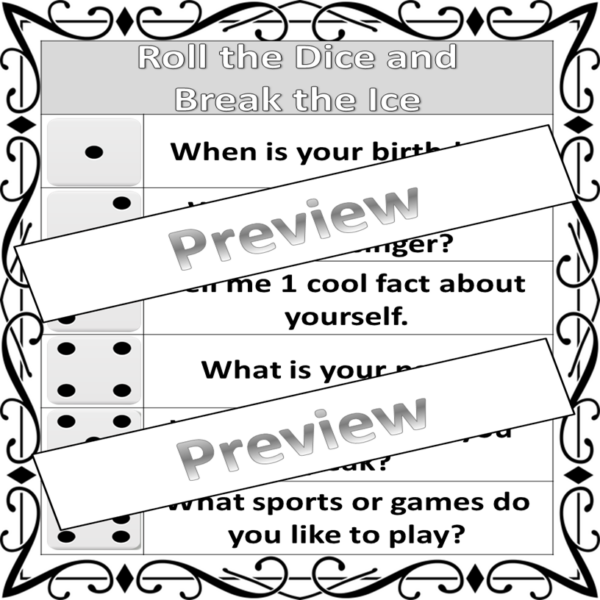 Back to School Classroom Community Building Ice Breaker NO PREP ...