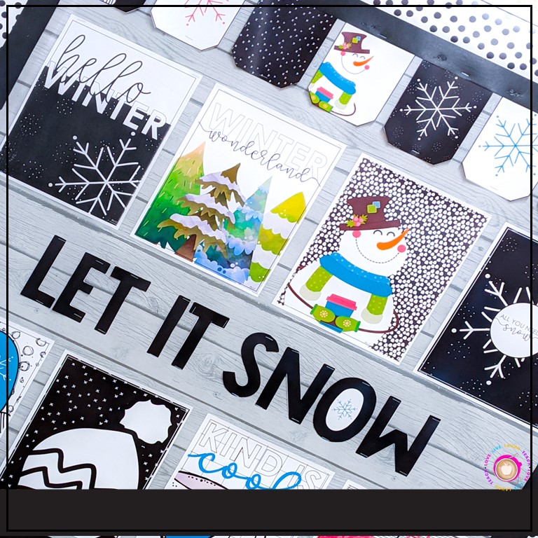 Winter Bulletin Board Kit or Door Decor | Made By Teachers