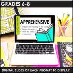 ELA & MATH Bell Ringer Journal Upper Elementary | Paper, Digital ...