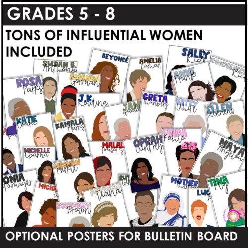 Women's History Month Biography Research Project | Print & Digital ...