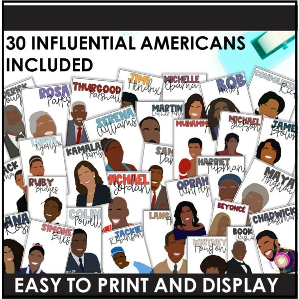 Black History Posters | Black History Month Bulletin Board - Made By ...