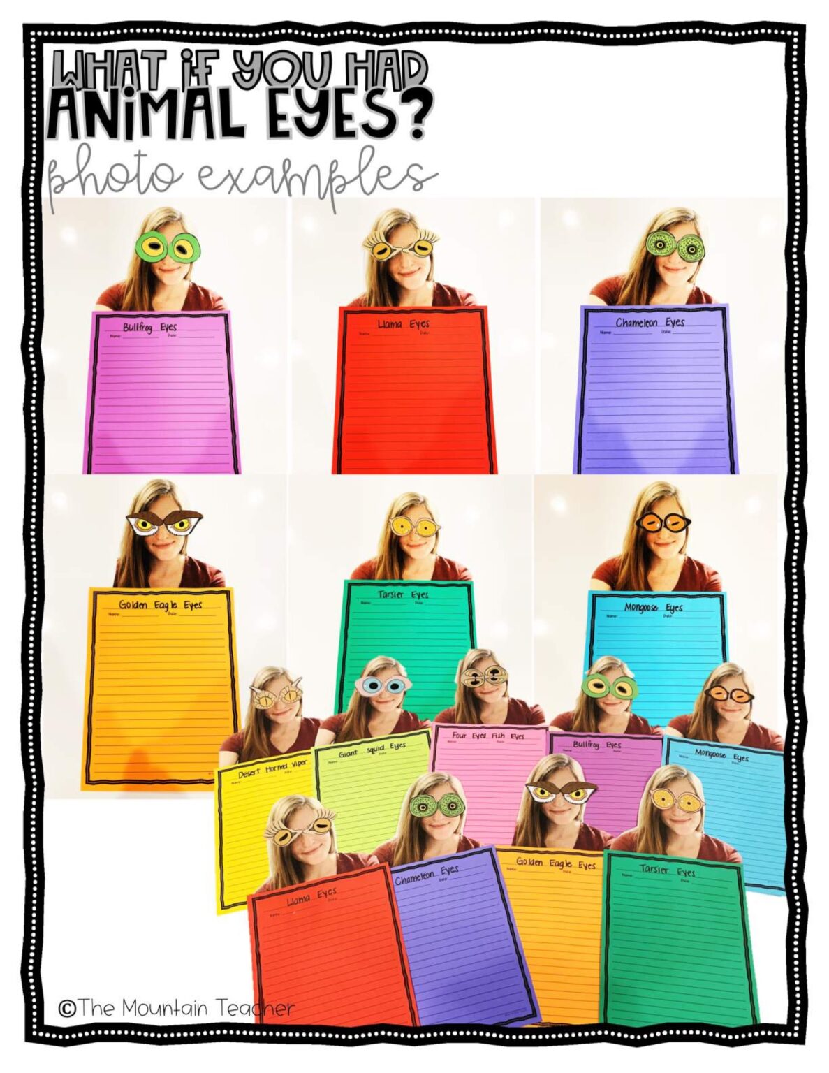 What If You Had Animal Eyes Writing Activity | Animal Adaptation ...