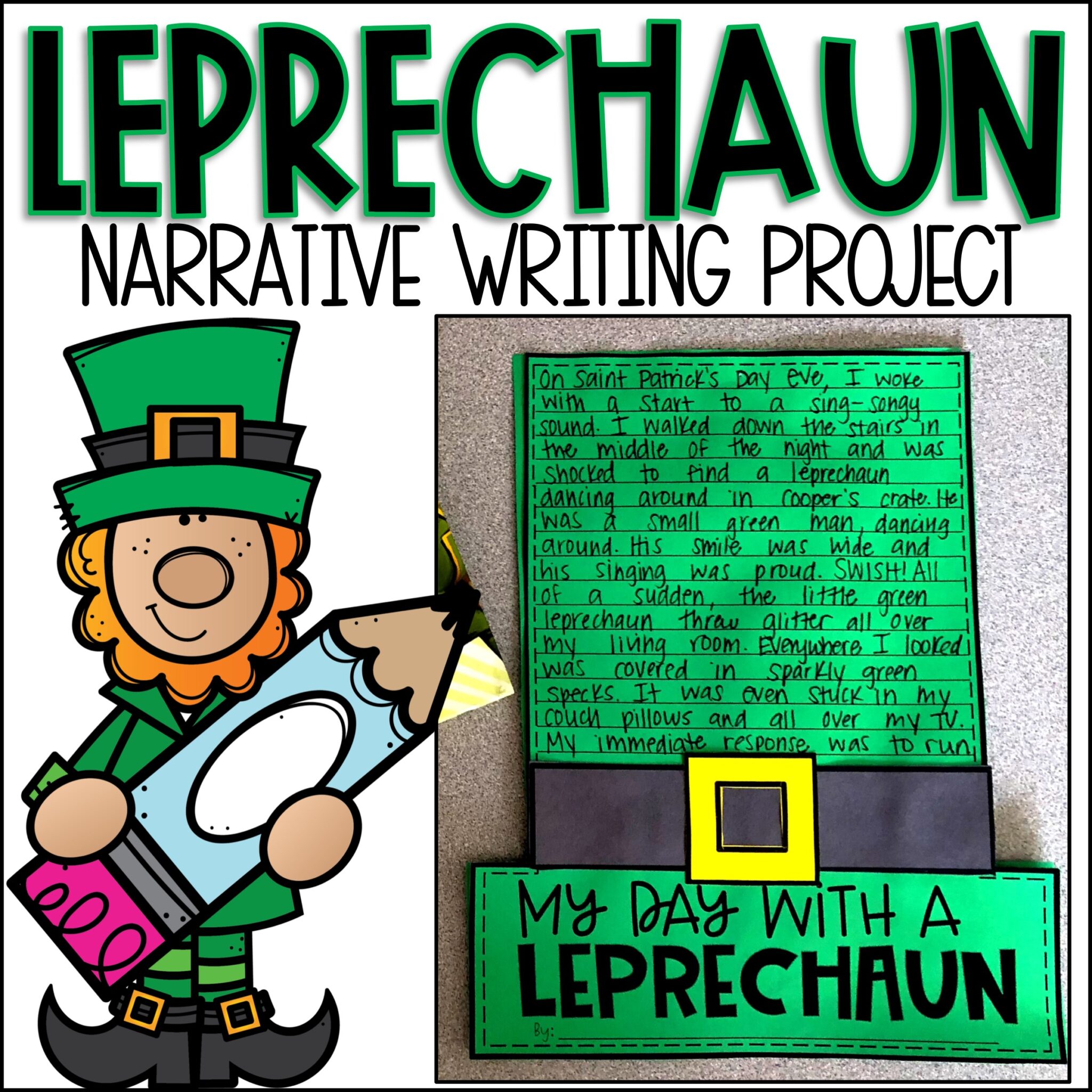 How to Catch a Leprechaun Activity | St Patricks Day Craft - Made By ...