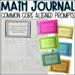2nd Grade Math Journal Prompts for Common Core Standards | Made By Teachers