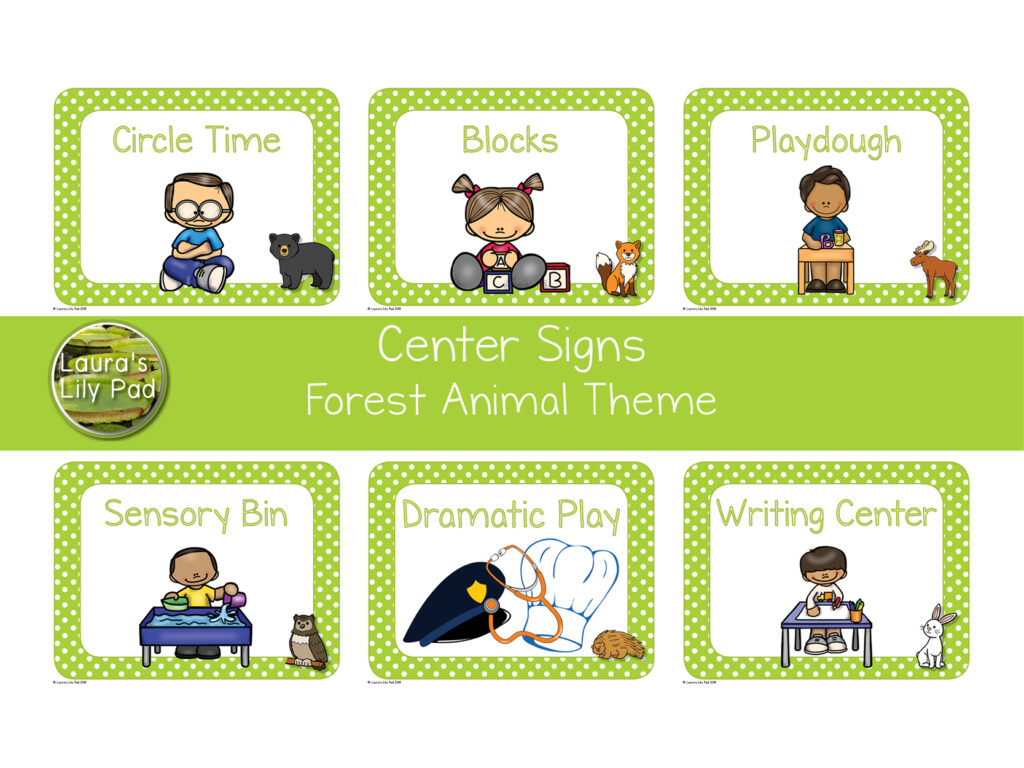 Forest Animals Decor Bundle - Made By Teachers