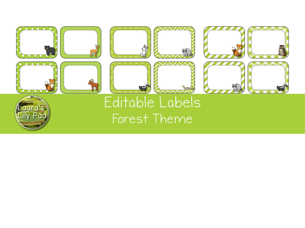 Forest Animals Decor Bundle - Made By Teachers