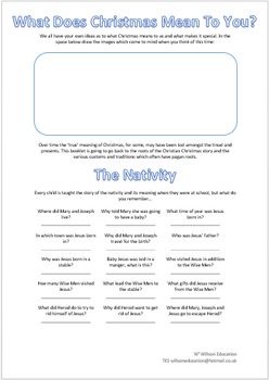 The Meaning Of Christmas | Made By Teachers