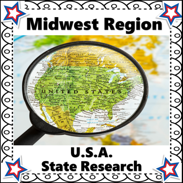 Midwest Region States Research Project - Made By Teachers