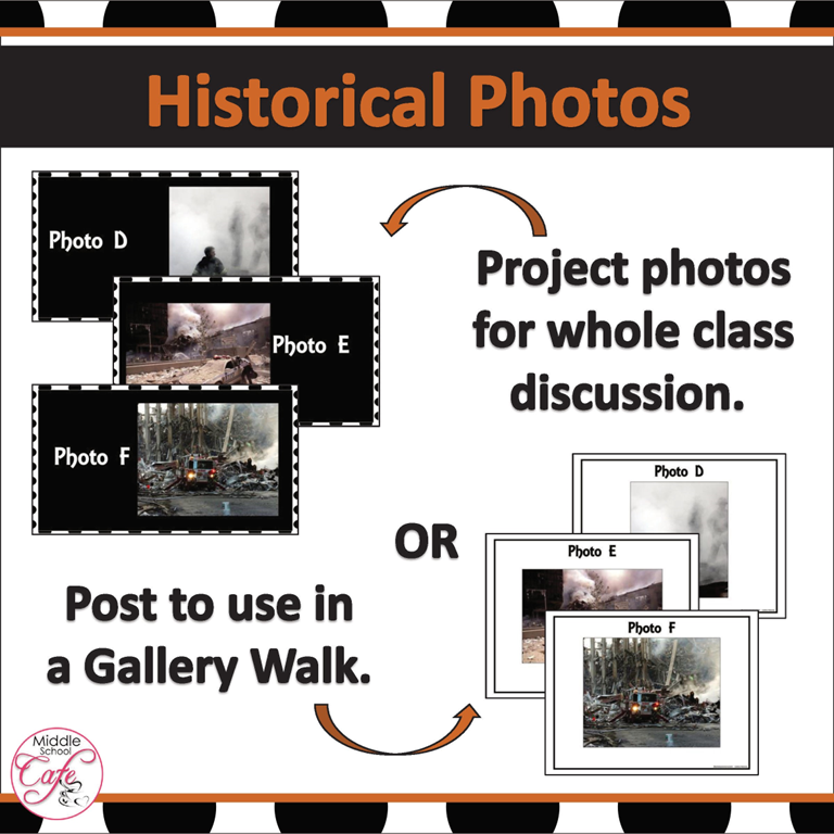 Photo Analysis September 11th | 9/11 Student Activity | Made By Teachers