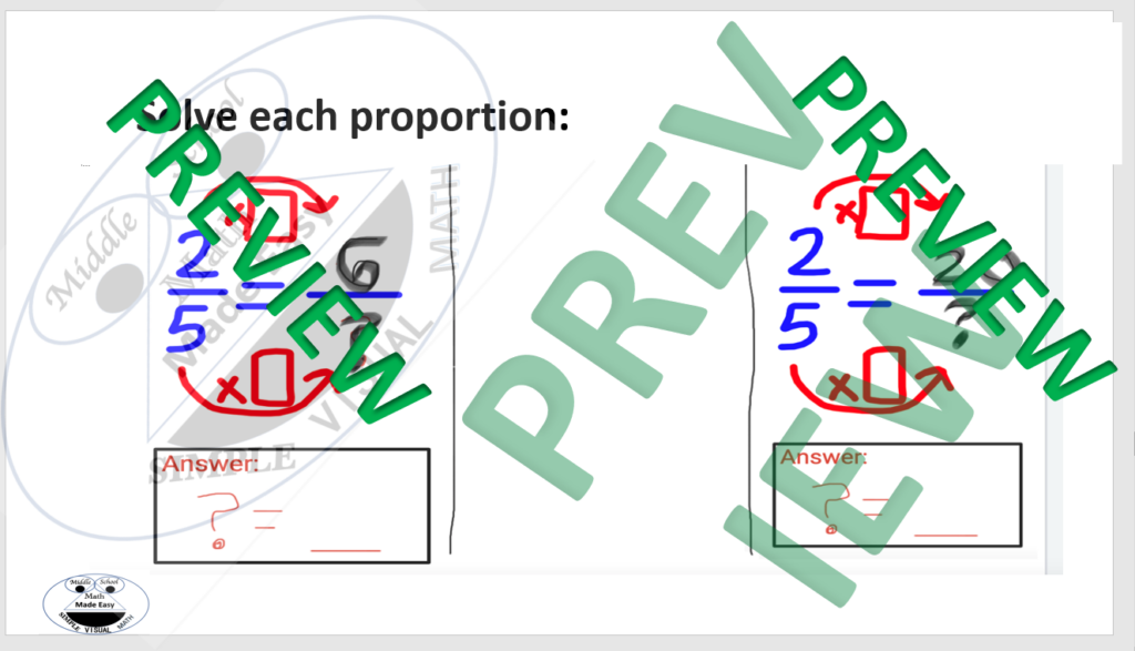Solve proportions: worksheets include visuals - Made By Teachers