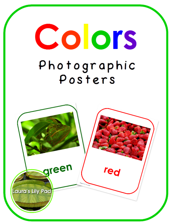Colors Posters with Photographs - Made By Teachers