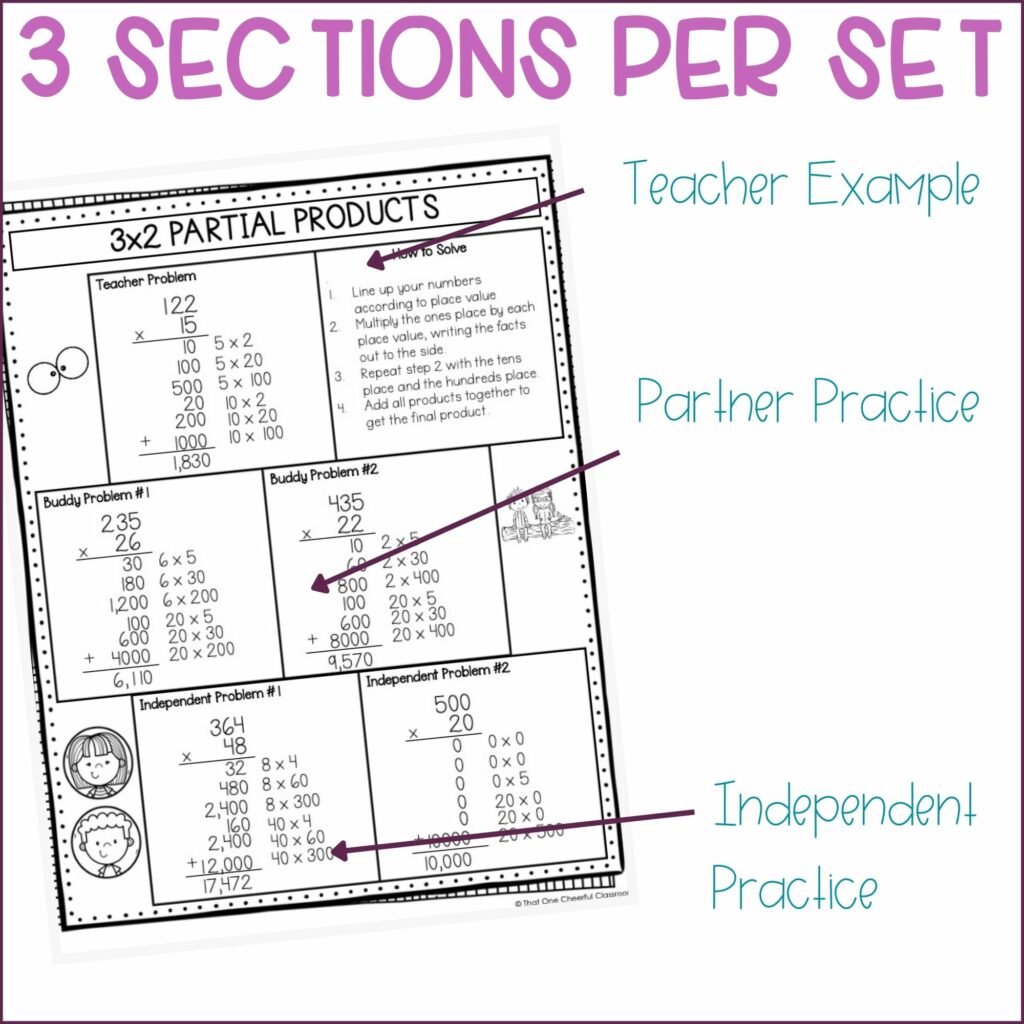 5th Grade Place Value, Multiplication, Exponents Math Notes | Made By ...