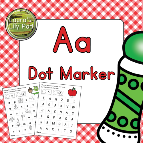 Alphabet Letters Dot Marker Center Bundle - Made By Teachers