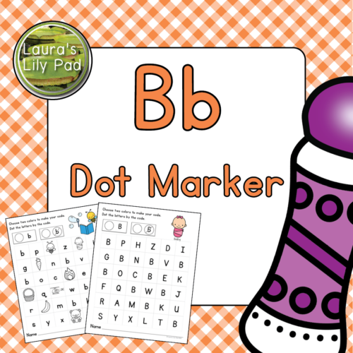 Alphabet Letters Dot Marker Center Bundle - Made By Teachers