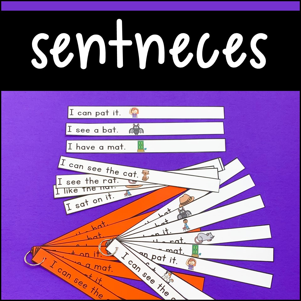 CVC Word Reading Fluency for at Word Family | Made By Teachers