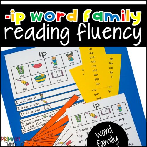 CVC Word Reading Fluency for ip Word Family | Made By Teachers