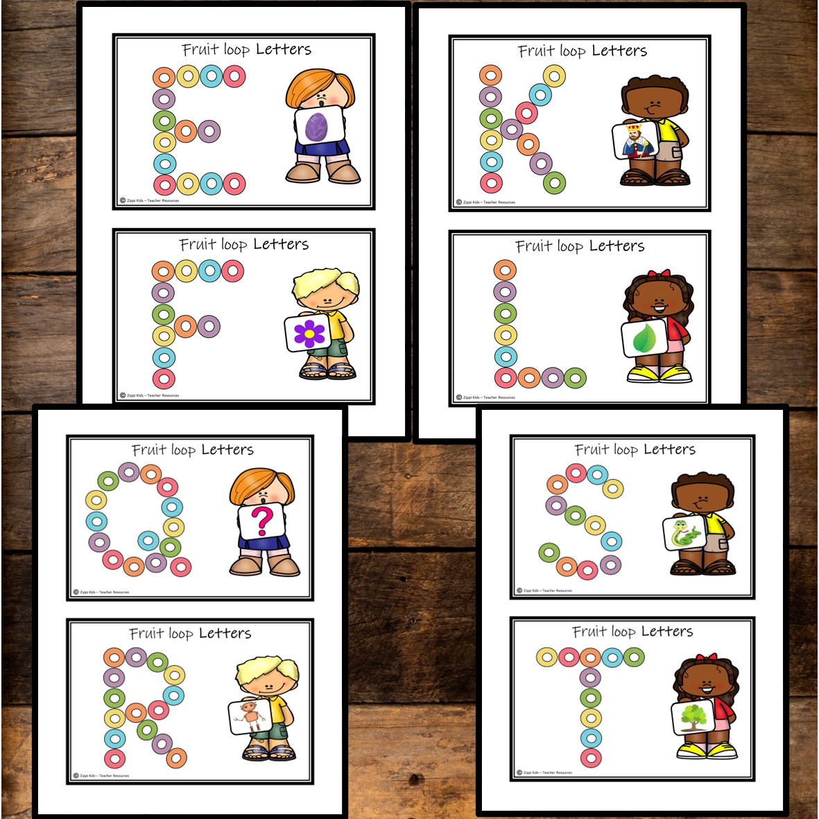 Fruit Loop Letters Activities, Morning Tubs, Alphabet Centers, Task ...