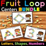 Fruit Loop Letters Activities, Morning Tubs, Alphabet Centers, Task ...
