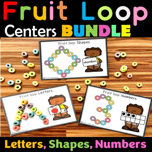 Fruit Loop Letters Activities, Morning Tubs, Alphabet Centers, Task ...