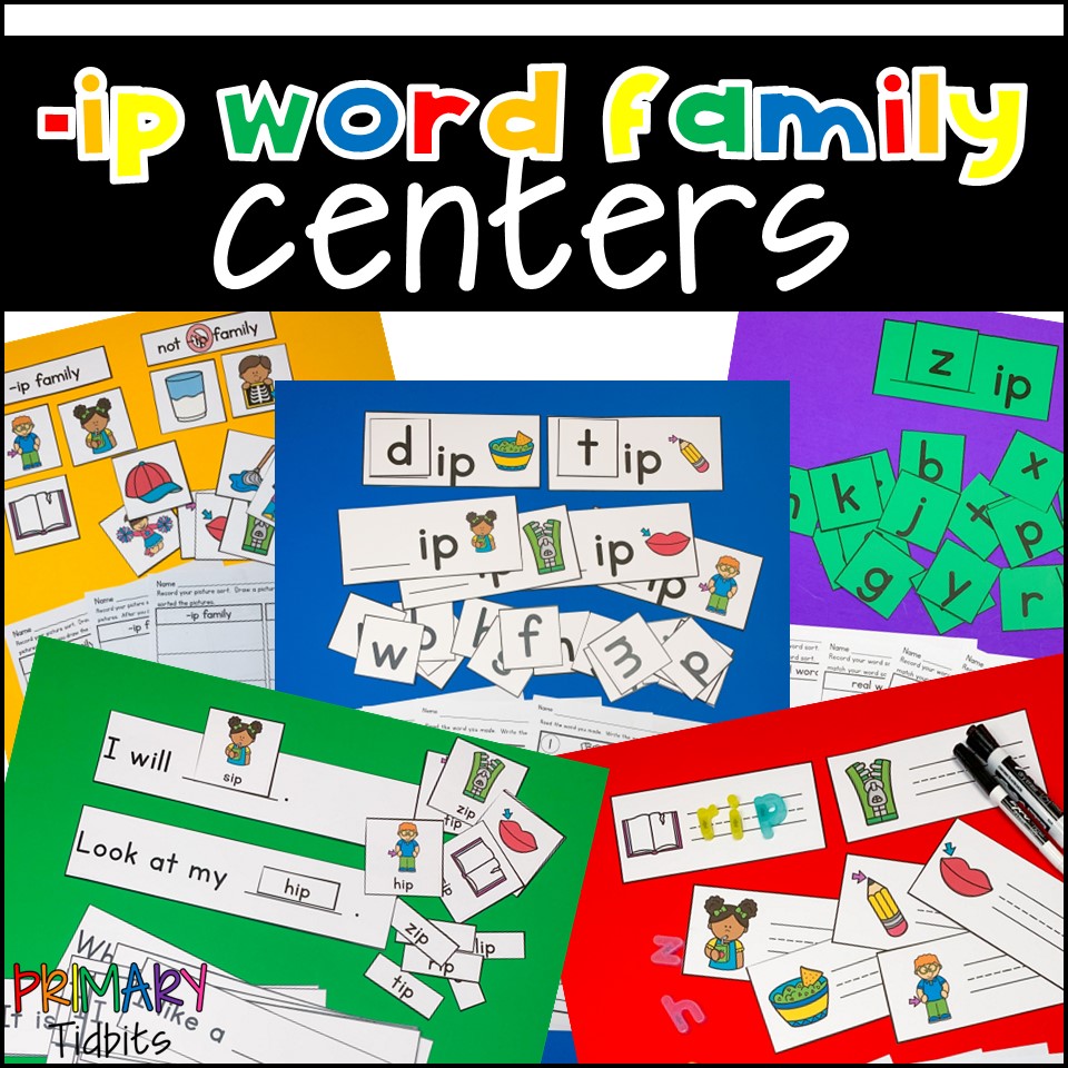 CVC Word Family Activity Centers for ub Word Family | Made By Teachers
