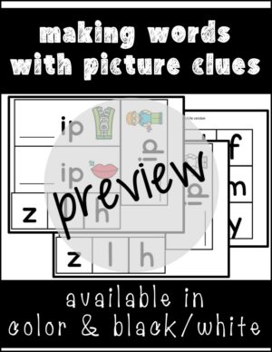 CVC Word Family Activity Centers for ip Word Family | Made By Teachers