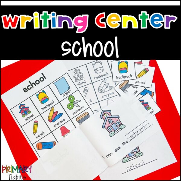 Back to School Writing Center with Differentiated Activities | Made By ...