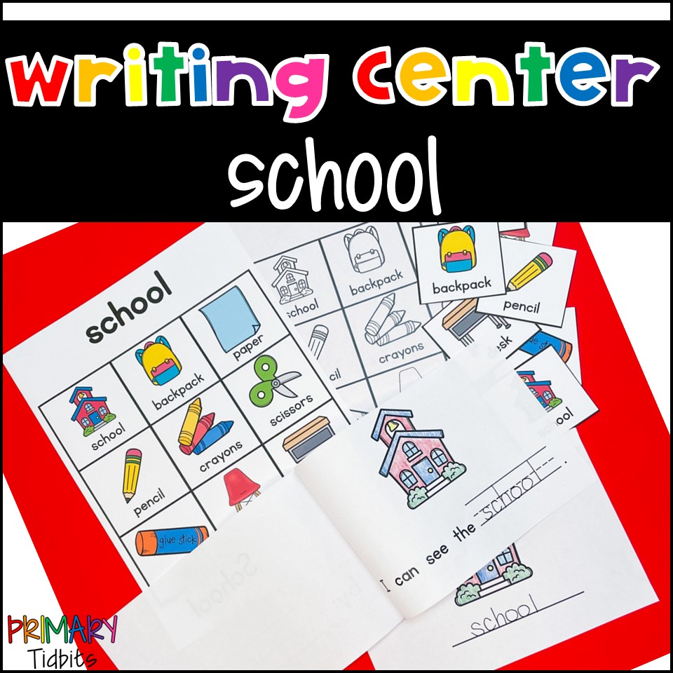 Back to School Writing Center with Differentiated Activities - Made By ...