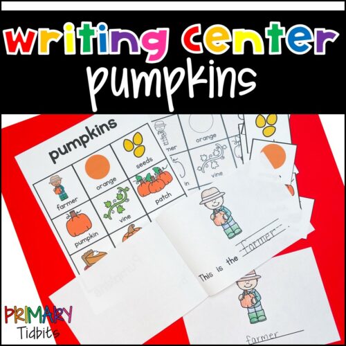 Fall Pumpkins Writing Center with Differentiated Activities - Made By ...