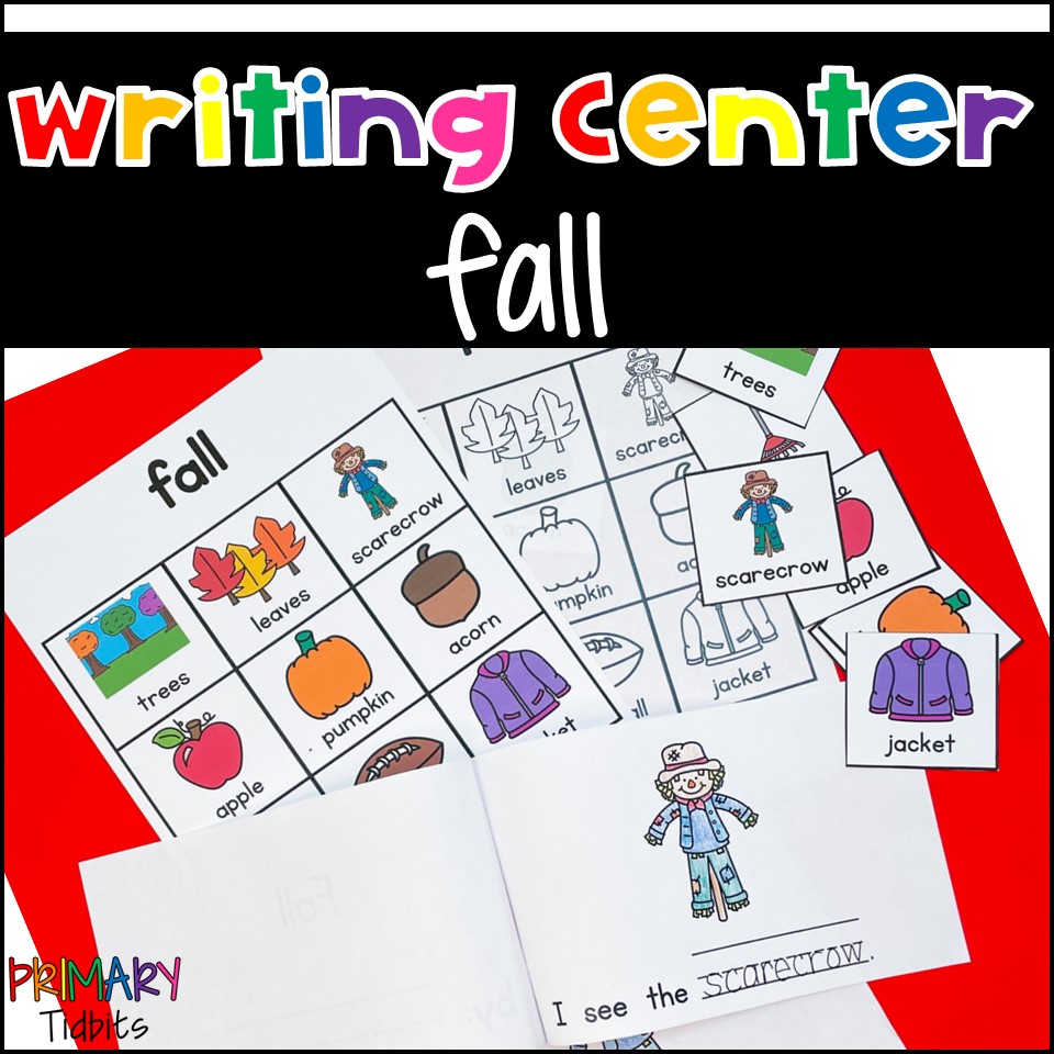 Fall Words Writing Center with Differentiated Activities | Made By Teachers
