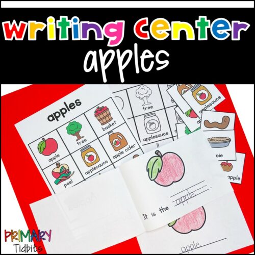 Fall Apples Writing Center with Differentiated Activities - Made By ...