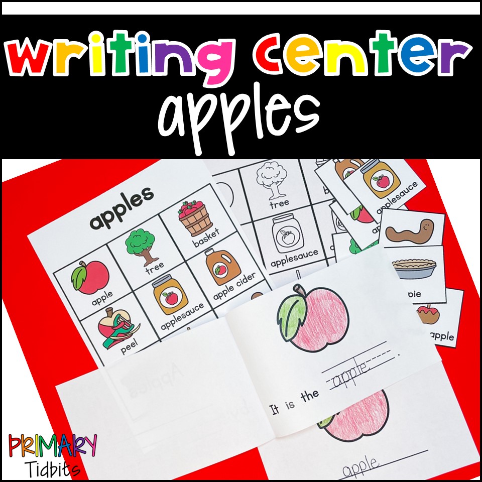 Fall Apples Writing Center with Differentiated Activities - Made By ...