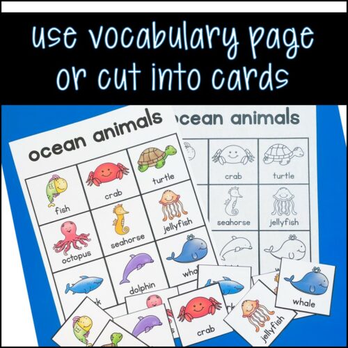 Ocean Animals Writing Center with Differentiated Activities | Made By ...