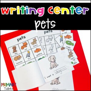 Pets Writing Center with Differentiated Activities | Made By Teachers