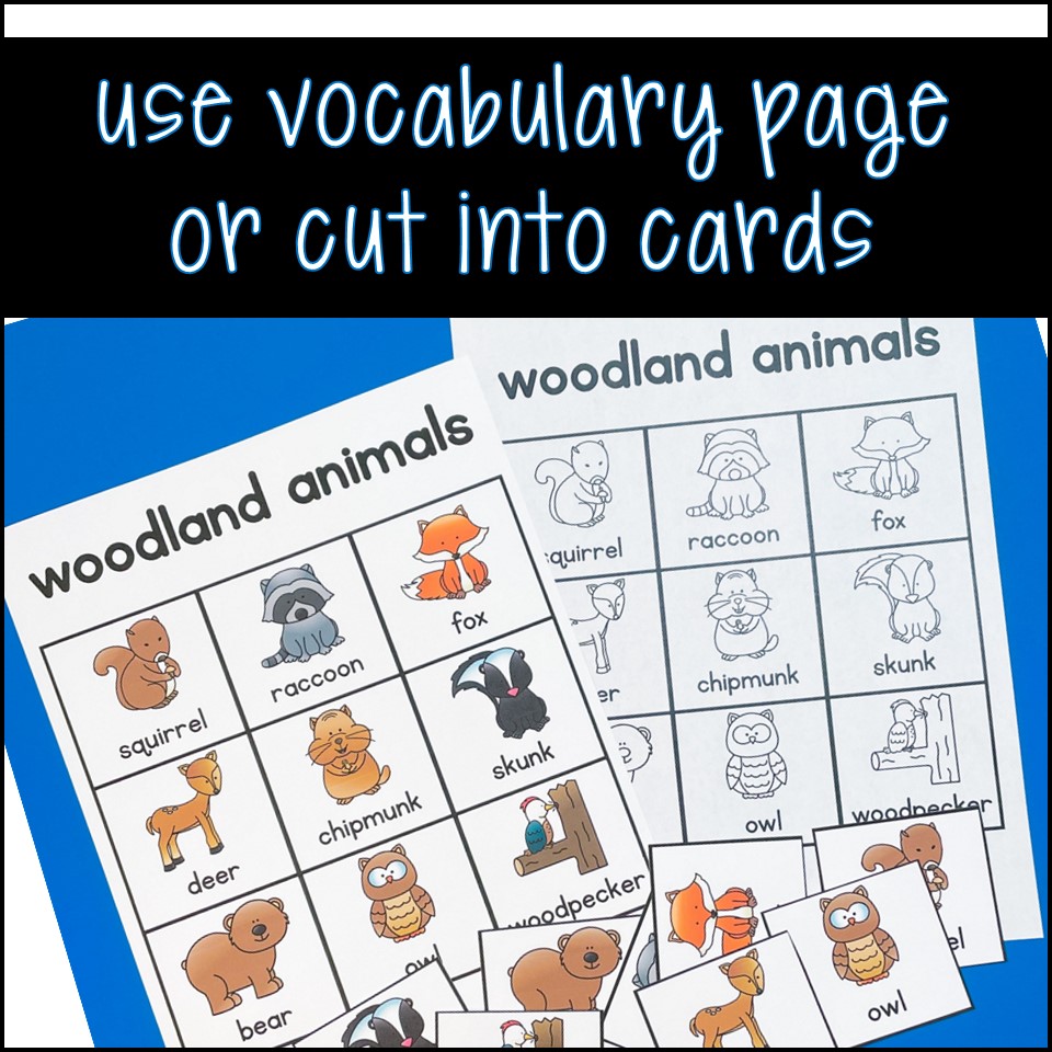 Woodland Animals Writing Center with Differentiated Activities - Made ...