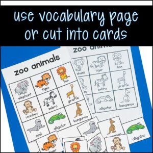 Zoo Animals Writing Center with Differentiated Activities - Made By ...