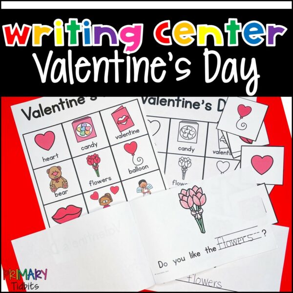 Valentine's Day Writing Center with Differentiated Activities - Made By ...