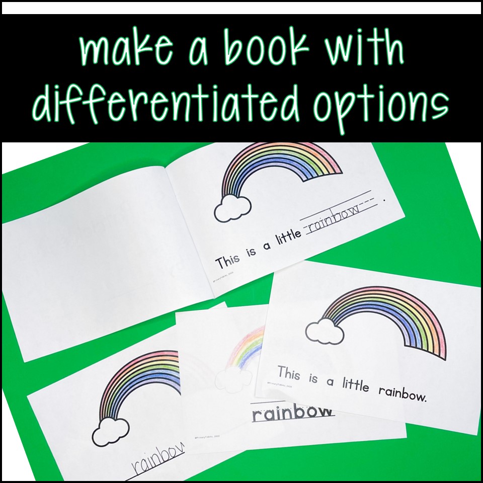 St. Patrick's Day Writing Center with Differentiated Activities - Made ...