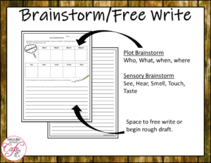Narrative Writing Prompts Spooky Picture Activity - Made By Teachers