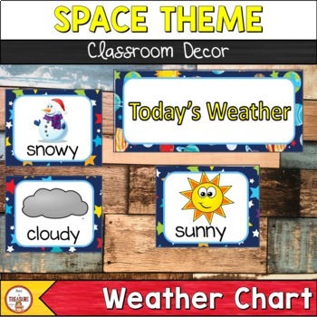Space Theme Classroom Decor Calendar | Made By Teachers