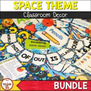 Space Classroom Decor BUNDLE - Made By Teachers
