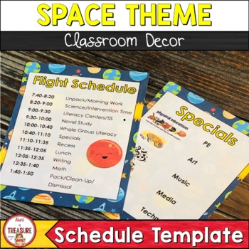 Space Classroom Decor BUNDLE | Made By Teachers