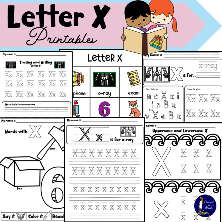 Letter X Printables | Made By Teachers