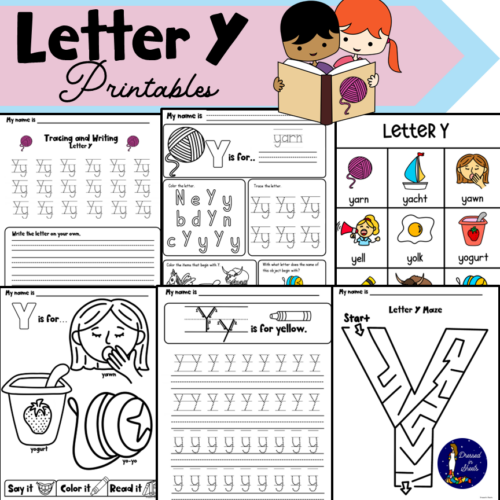 Letter Y Printables | Made By Teachers
