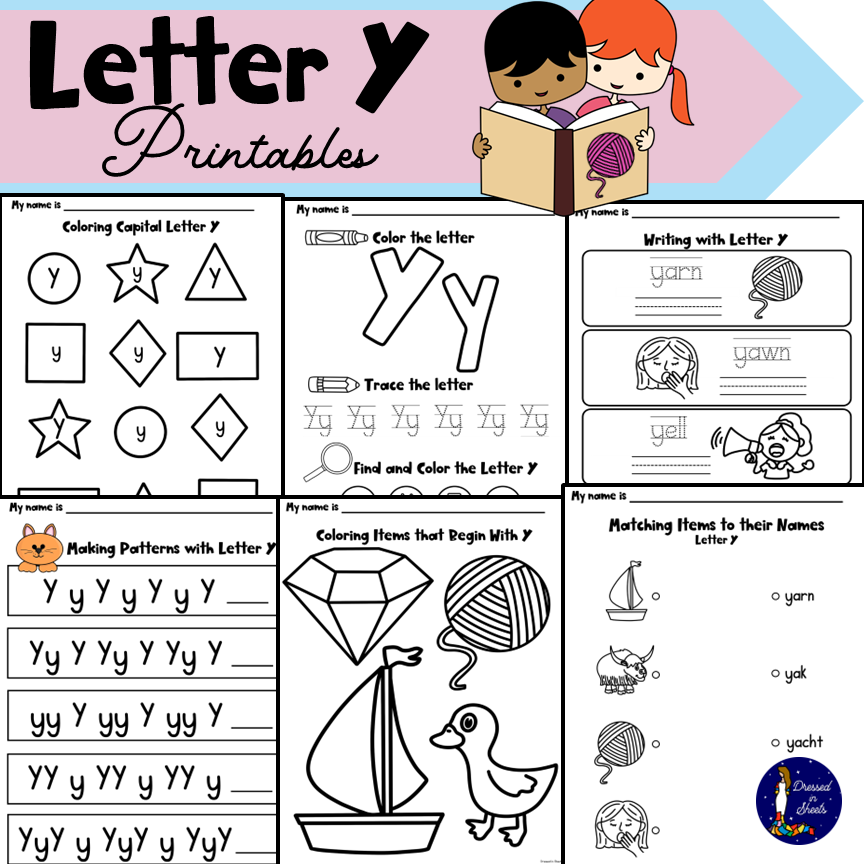 Letter Y Printables | Made By Teachers