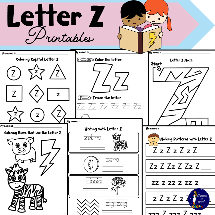 Letter Z Printables | Made By Teachers